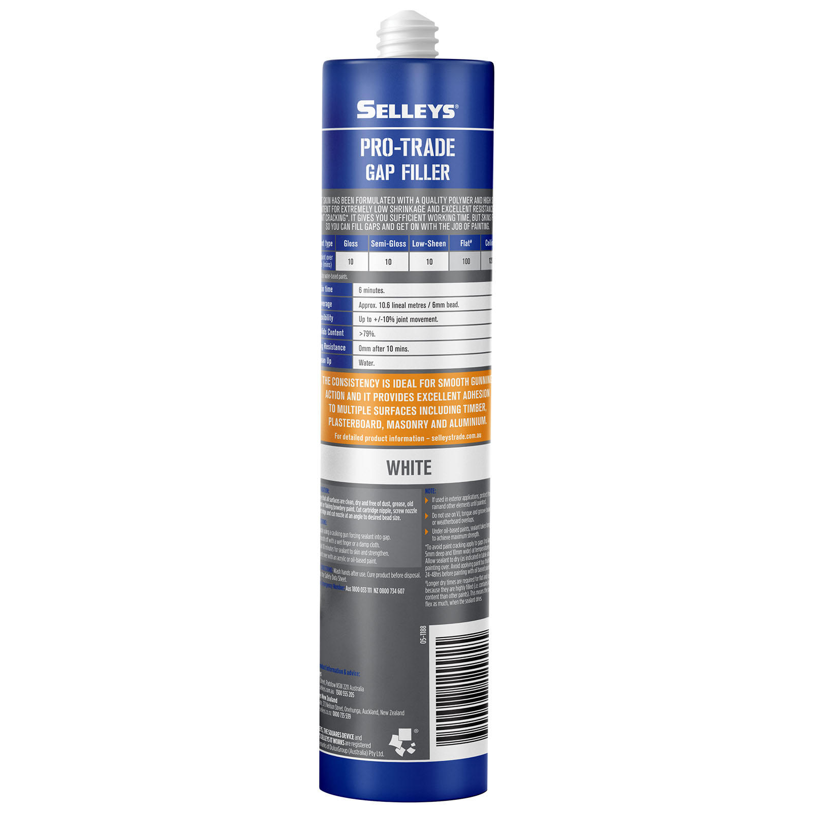 Pro Trade Gap Filler Fast Skin - Selleys